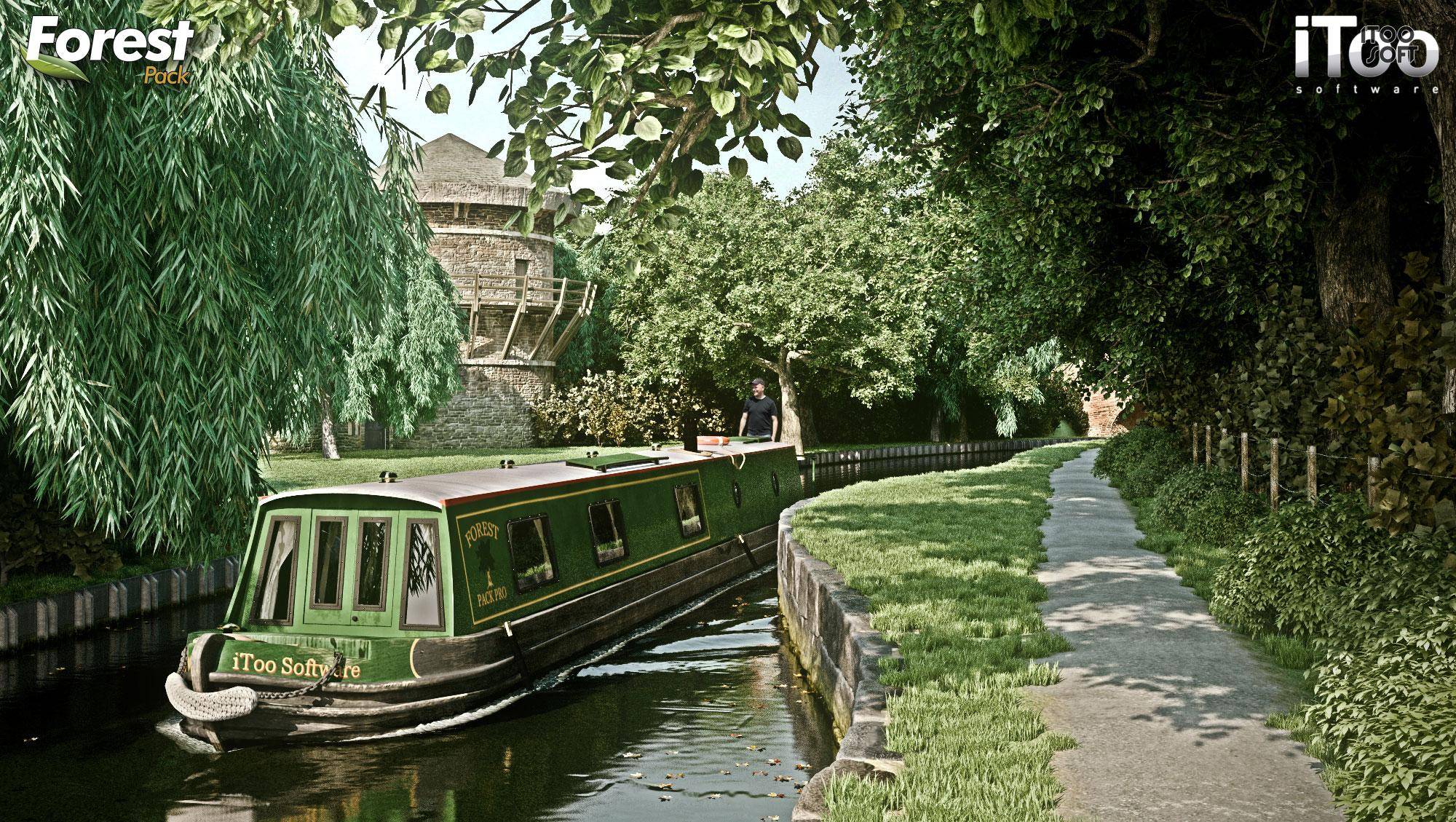 Gallery - Forest Pack Basic Tutorial by iToo Software