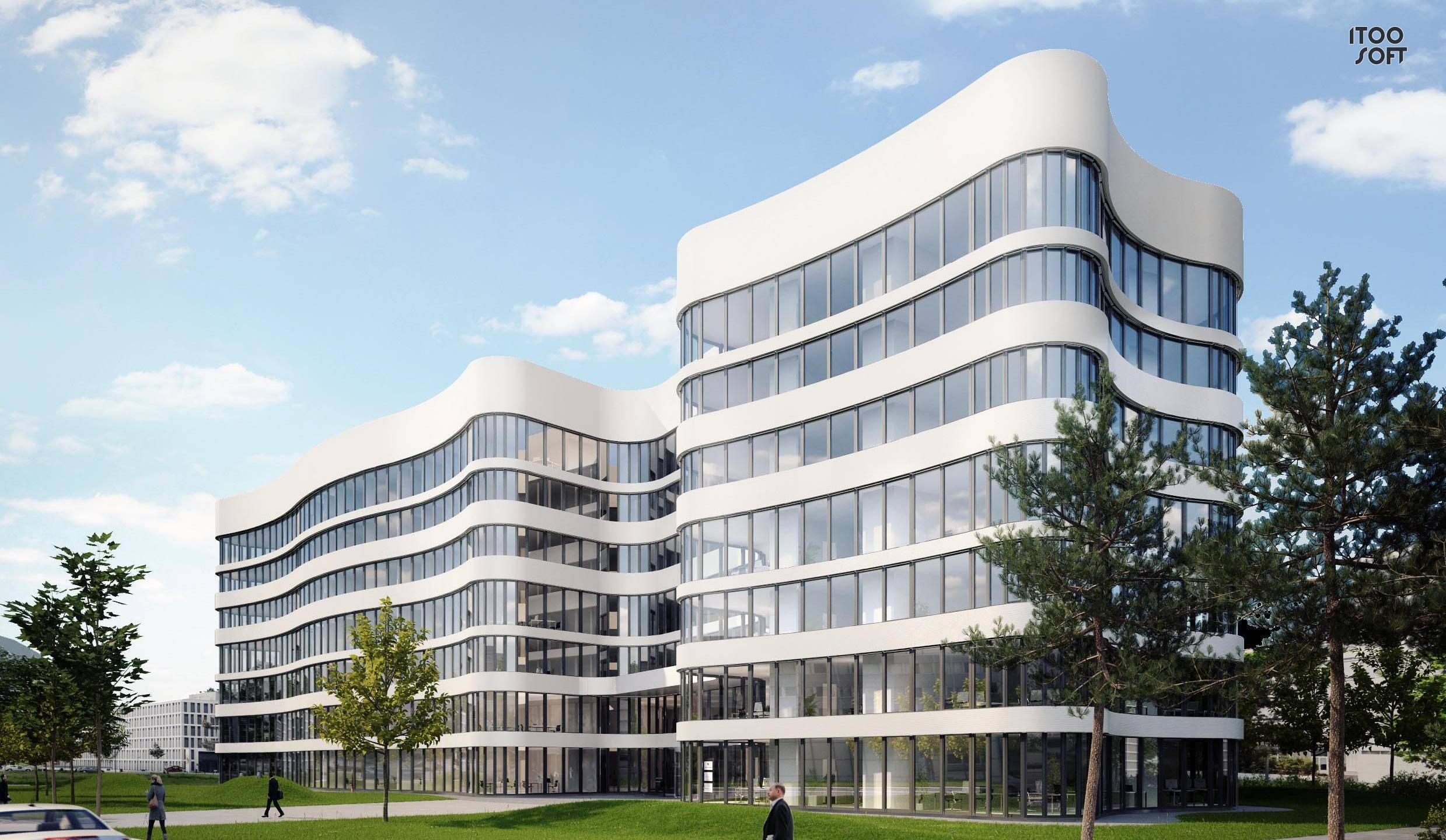 Gallery - Curved Building by Matthias Arndt - Lichtecht