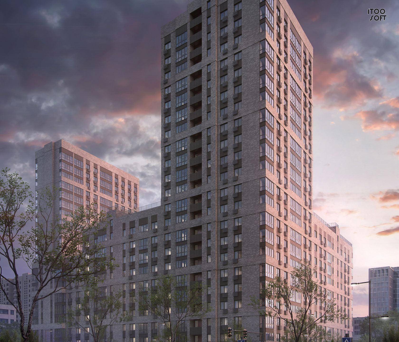 Gallery - Multi-storey building INSULA by Ilya Galinsky