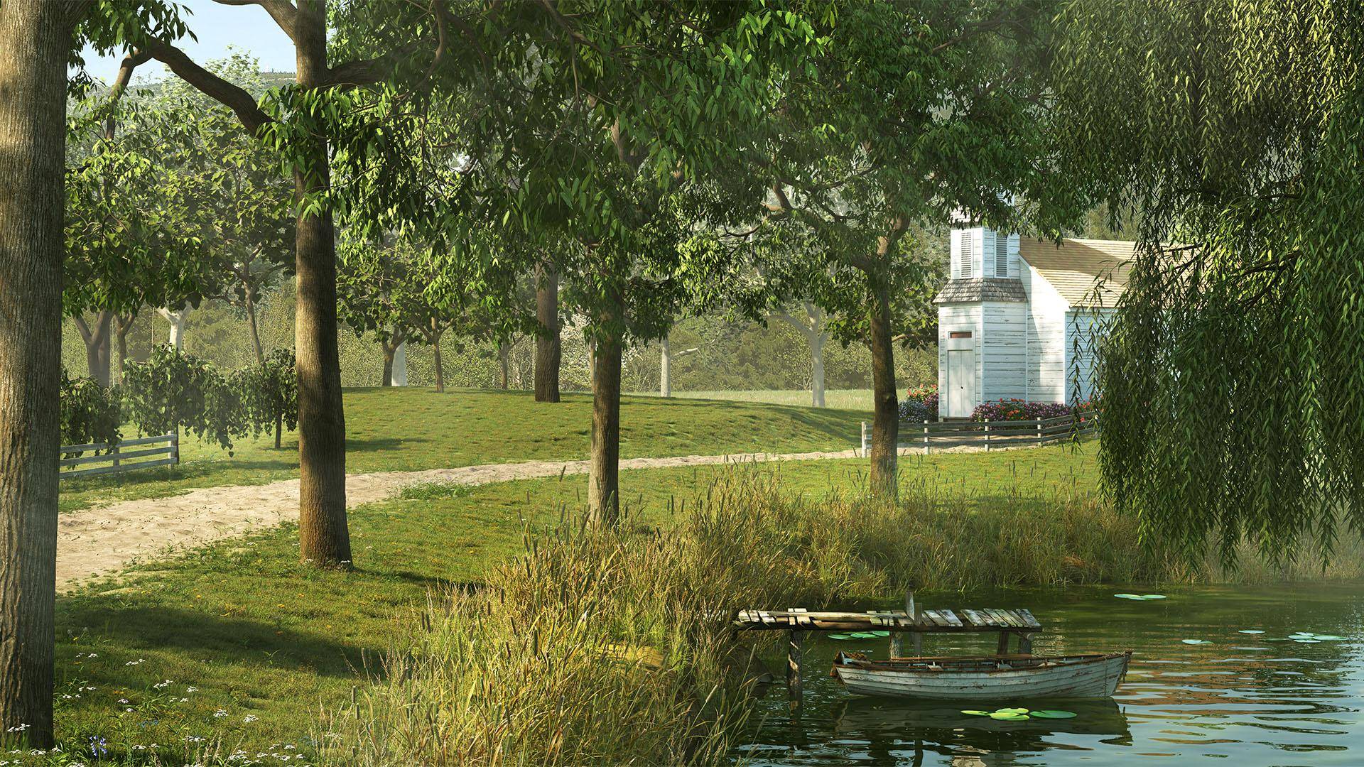 Purchase the European Common Trees Volume 1 The3dGarden 3d asset ...