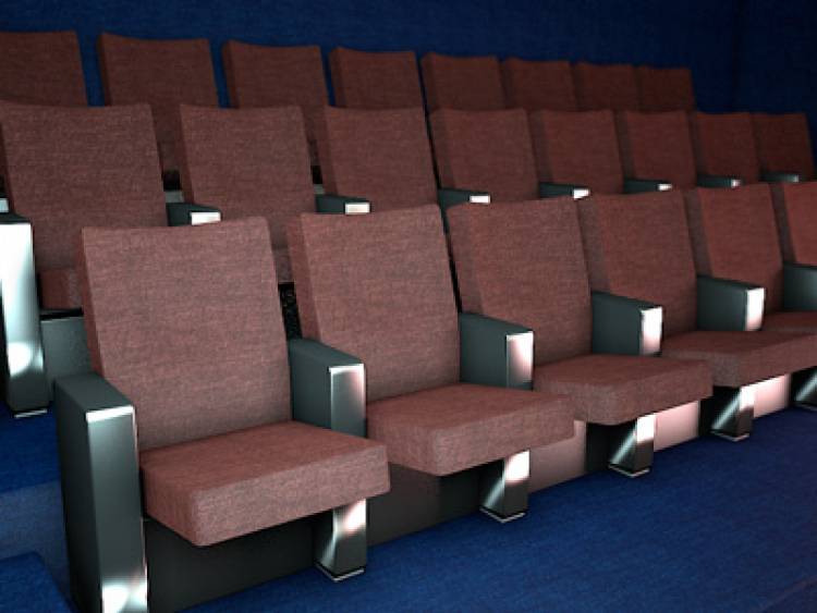 Theater_seat_01 - RailClone library for 3ds Max
