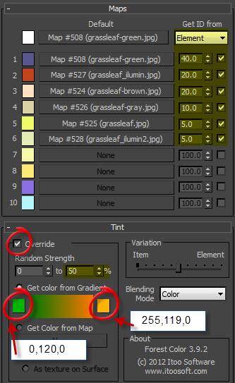 Tutorial - Getting Started with the Forest Color map