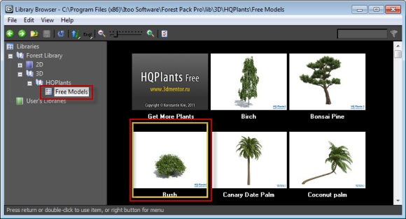 Tutorial - Forest Pack Beginner Course: Tree-Lined Canal