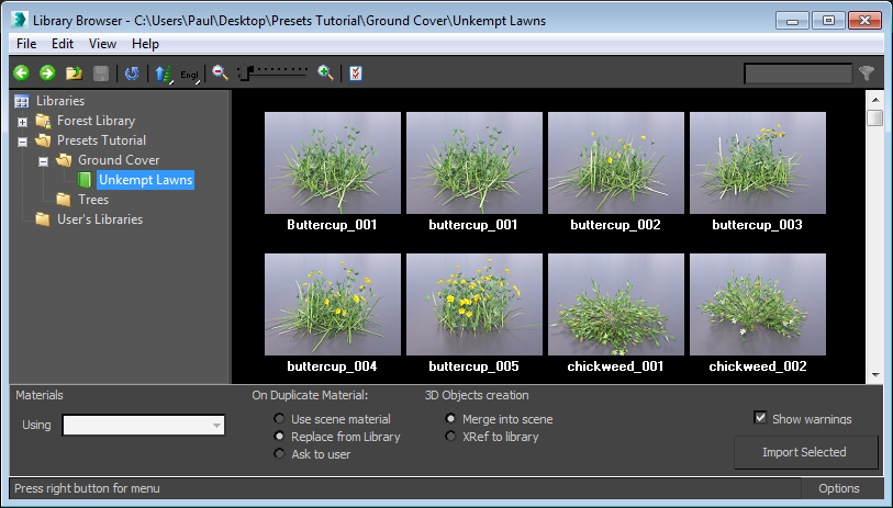 Tutorial - Creating Libraries