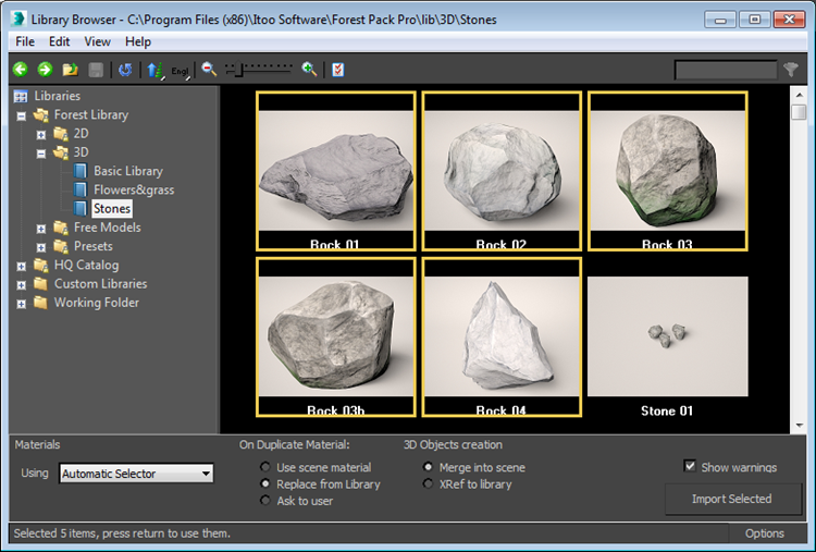 Tutorial - Master scattering on surfaces with Forest Pack