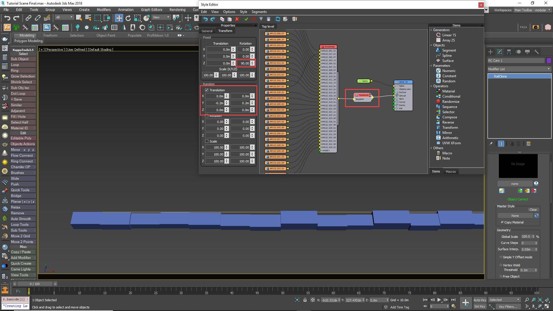 Tutorial - Creating Cityscapes with RailClone in 3ds Max