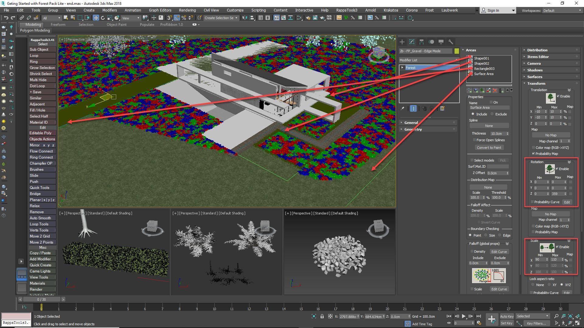 Tutorial - Getting Started with Forest Pack Lite