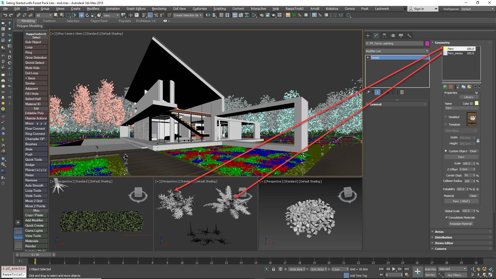 Tutorial - Getting Started with Forest Pack Lite