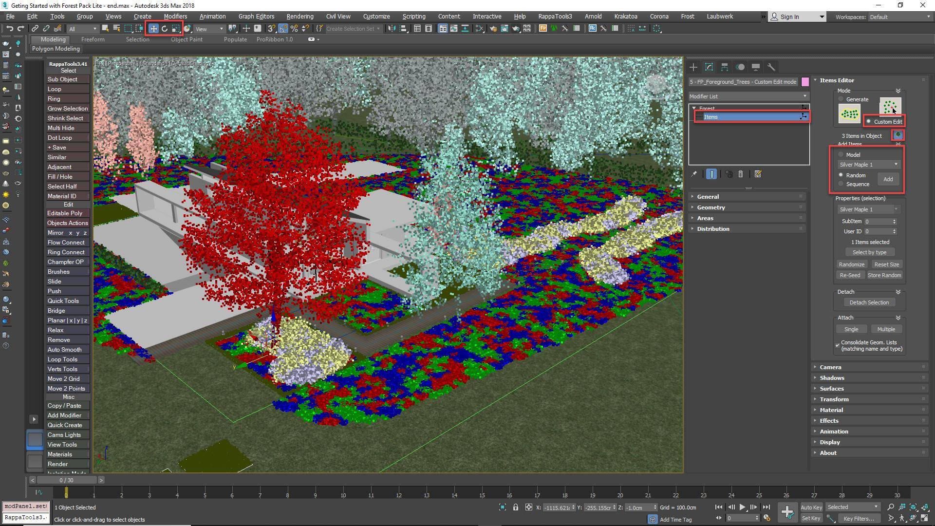 Tutorial - Getting Started with Forest Pack Lite