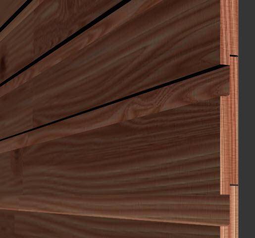 Didacticiel - Create wooden cladding with RailClone