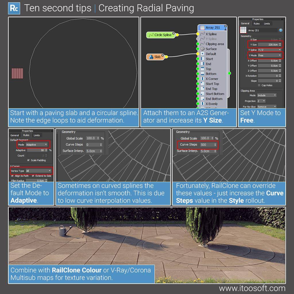 Tutorial - Creating Radial Paving